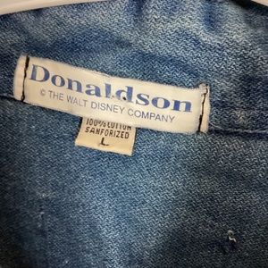 Donaldson | Shirts | Vintage Donaldson Walt Disney Company Rare Denim ...